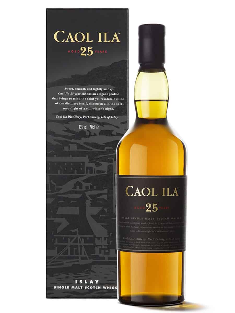Caol Ila 25 Year Old Islay Single Malt Scotch Whisky 70cl | House of Malt