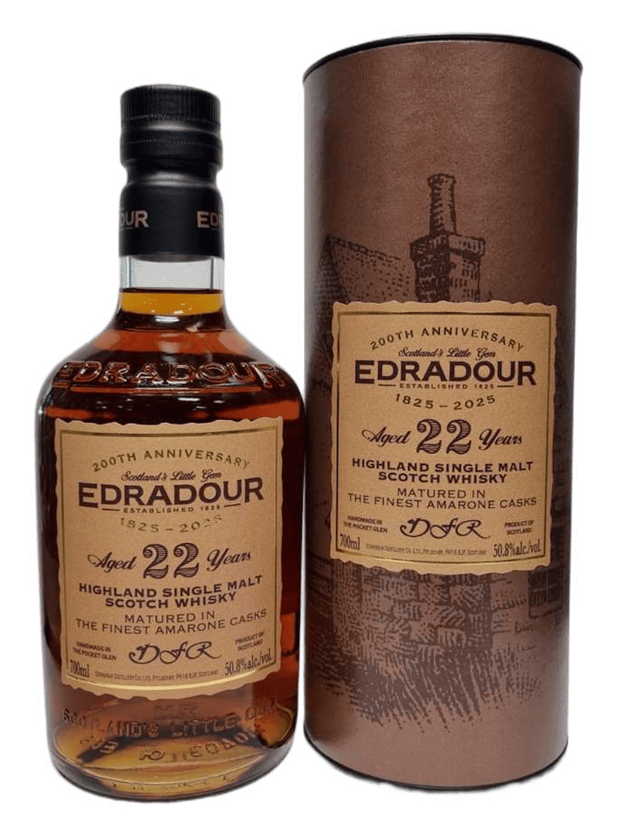 Edradour 22 Year Old Amarone 2003 Vintage 200th Anniversary Release ...