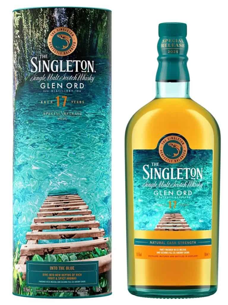 Singleton of Glen Ord 17 Year Old Into the Blue Special Release 2025 Highland Single Malt Scotch ...