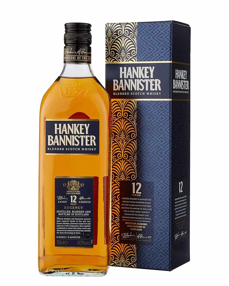 Hankey Bannister 12 Year Old Regency Blended Scotch Whisky 70cl | House ...