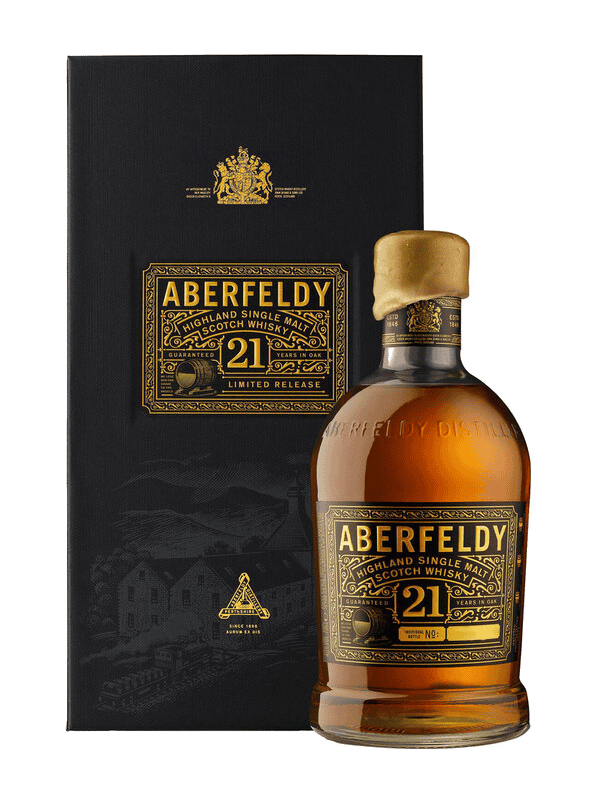 Aberfeldy 21 Year Old Highland Single Malt Scotch Whisky 70cl | House ...