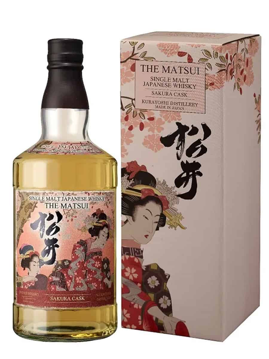 Kurayoshi The Matsui Sakura Cask Japanese Single Malt Whisky 70cl ...
