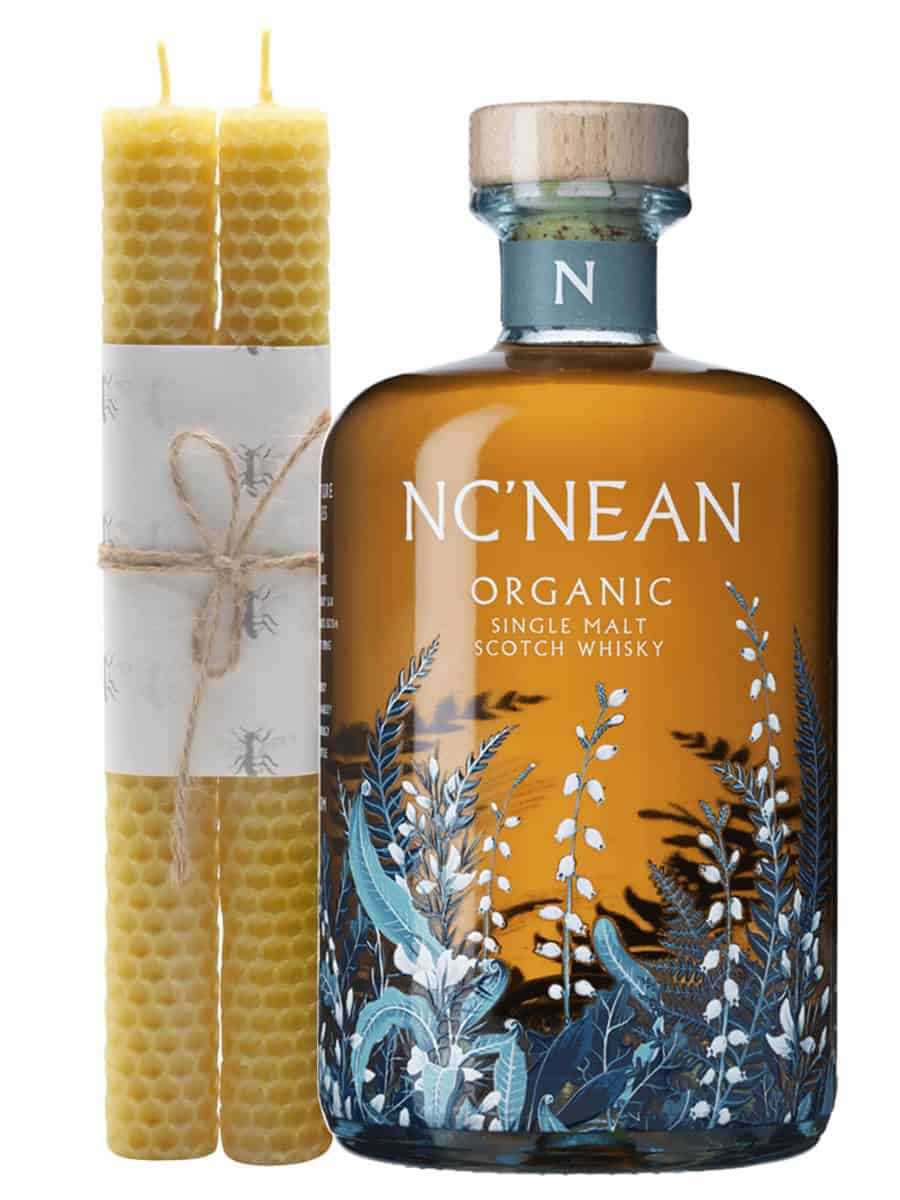 Nc'nean Organic Highland Single Malt Scotch Whisky with Honeycomb ...