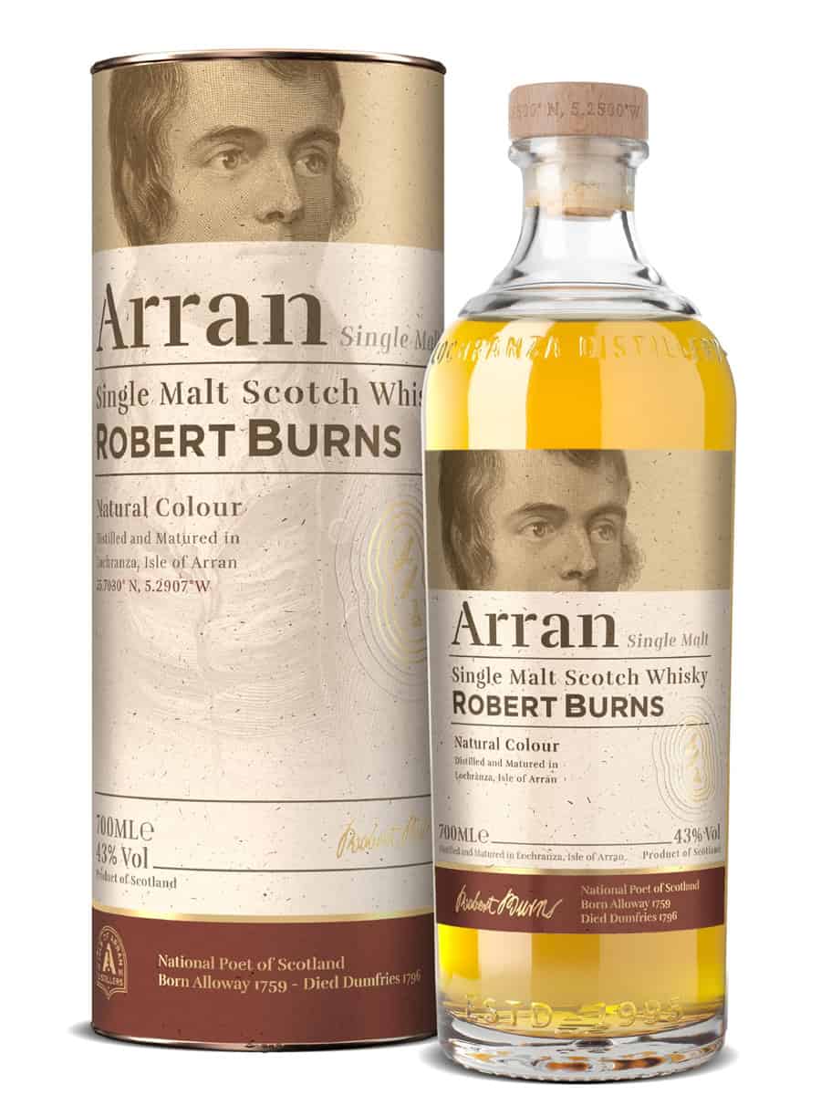 Arran Robert Burns Island Single Malt Scotch Whisky 70cl | House of Malt