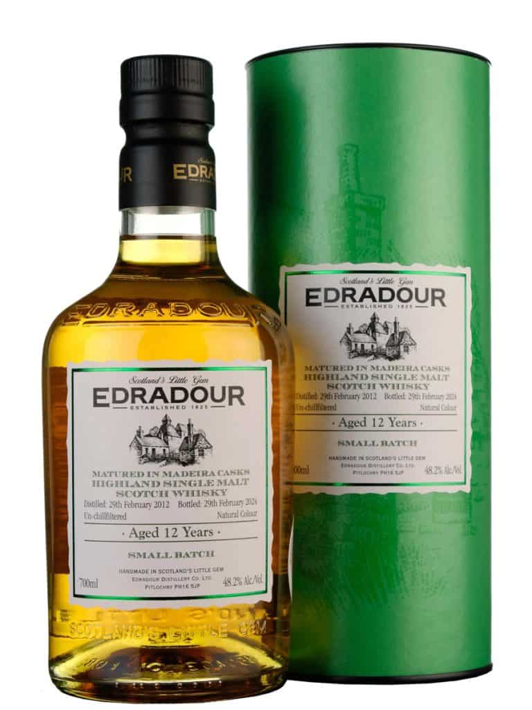 Edradour 12 Year Old Small Batch 2012 Madeira Cask land Single Malt ...