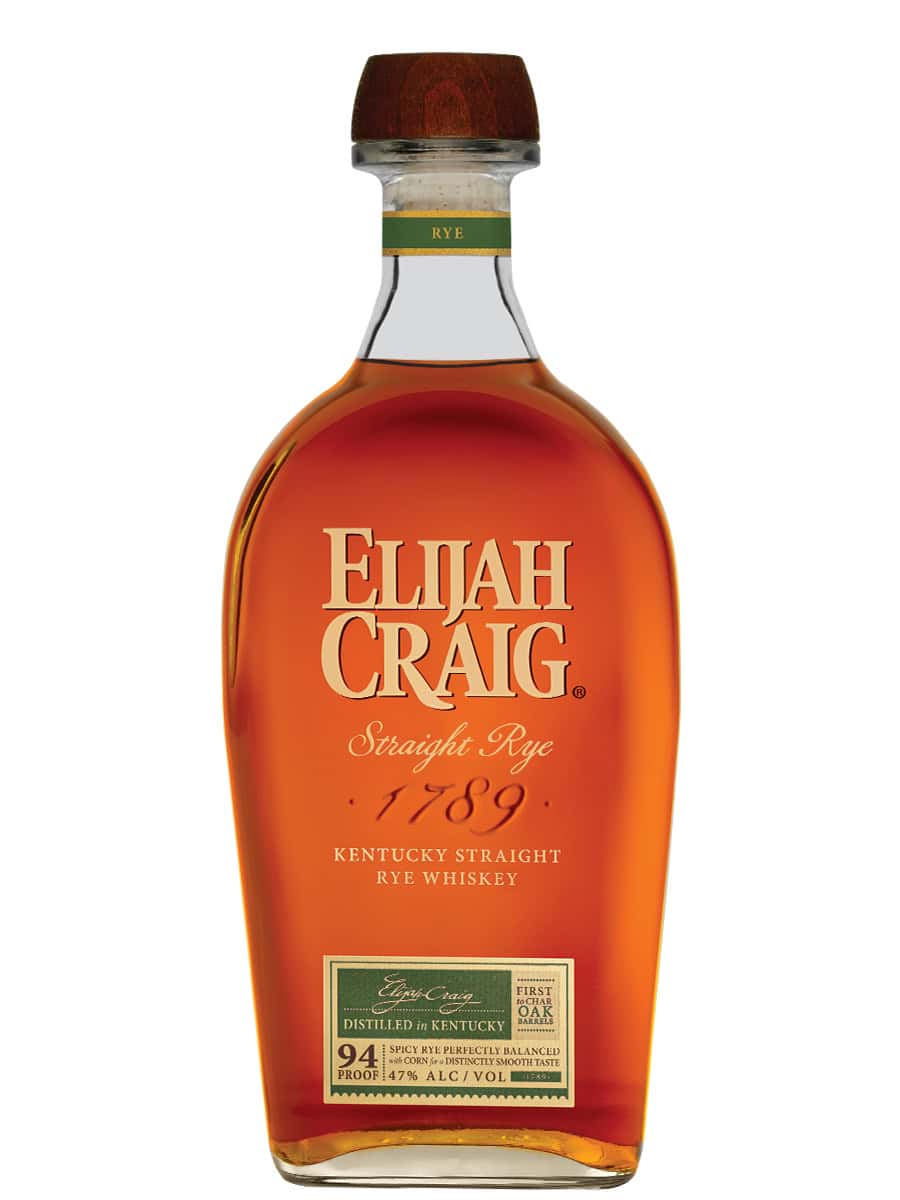 Elijah Craig Straight Rye Kentucky Straight Rye Whiskey 70cl | House of ...