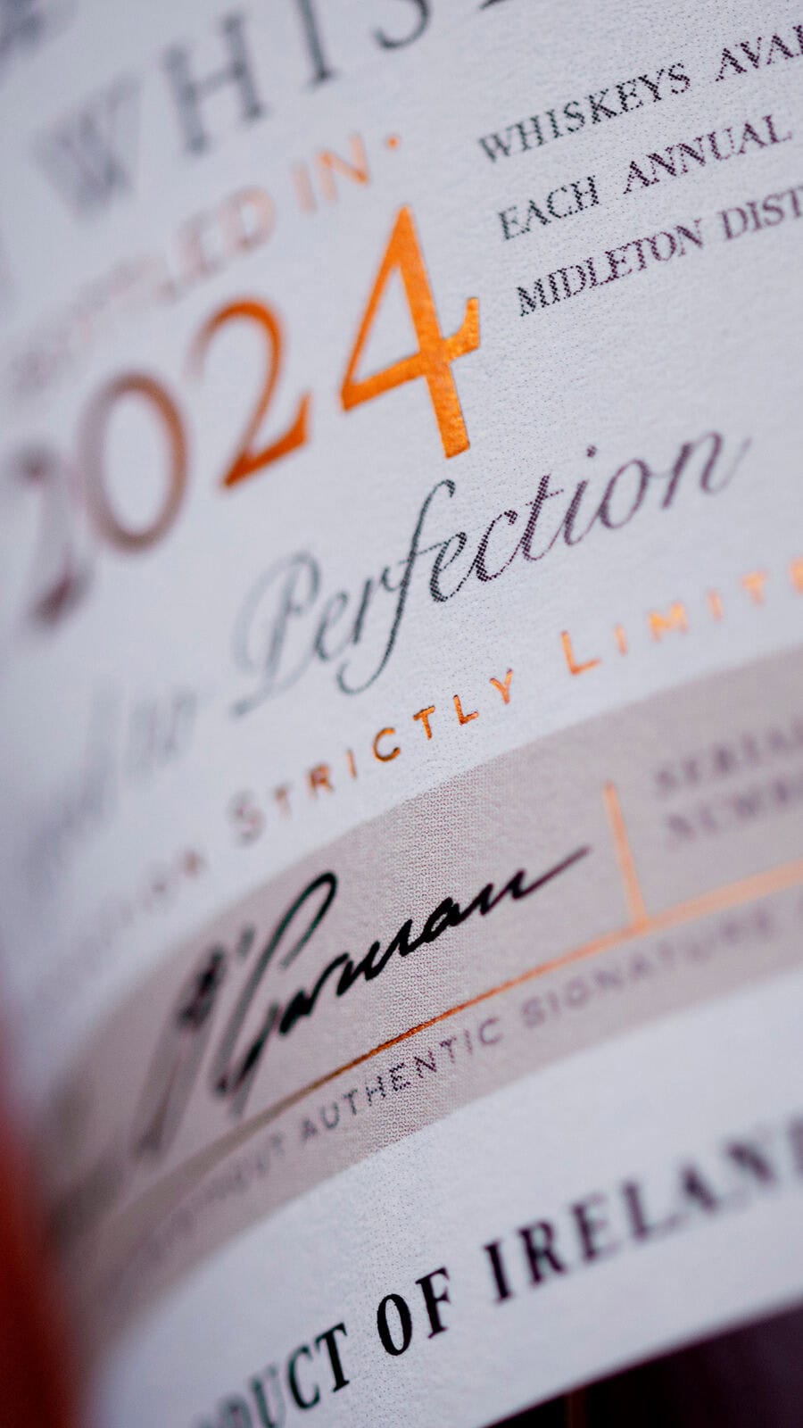 Midleton Very Rare 2024 Irish Whiskey 70cl | House of Malt