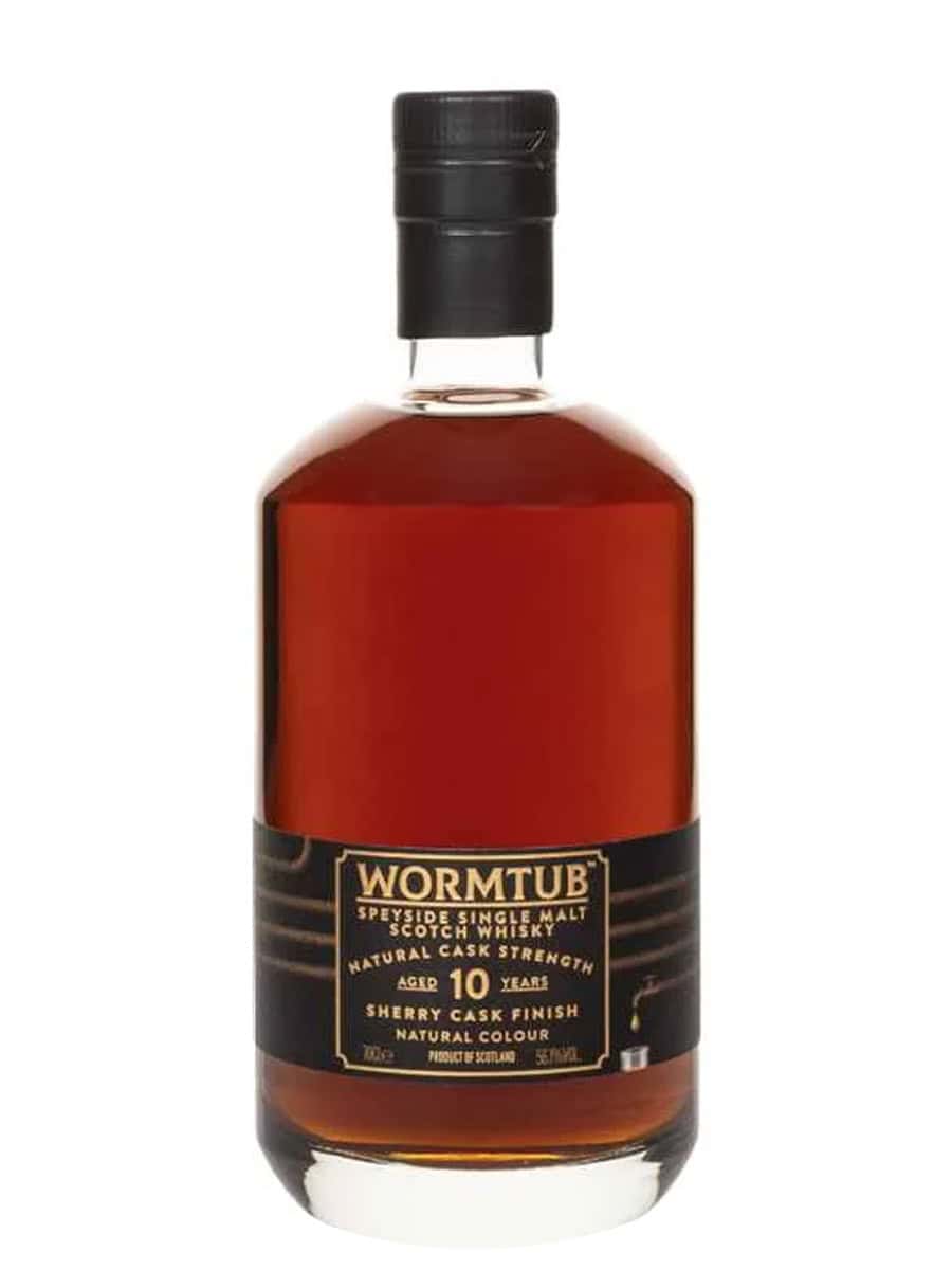 Wormtub 10 Year Old Batch 5 Speyside Single Malt Scotch Whisky 70cl ...