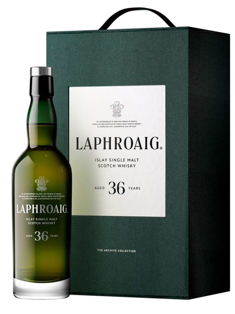 Laphroaig 36 Year Old The Archive Collection Islay Single Malt Scotch ...