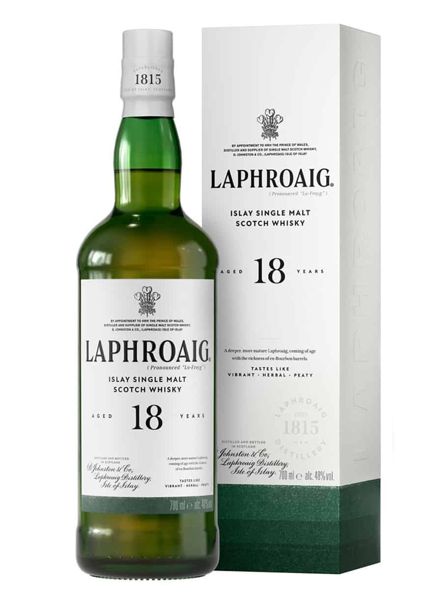 Laphroaig 18 Year Old Islay Single Malt Scotch Whisky 70cl | House of Malt