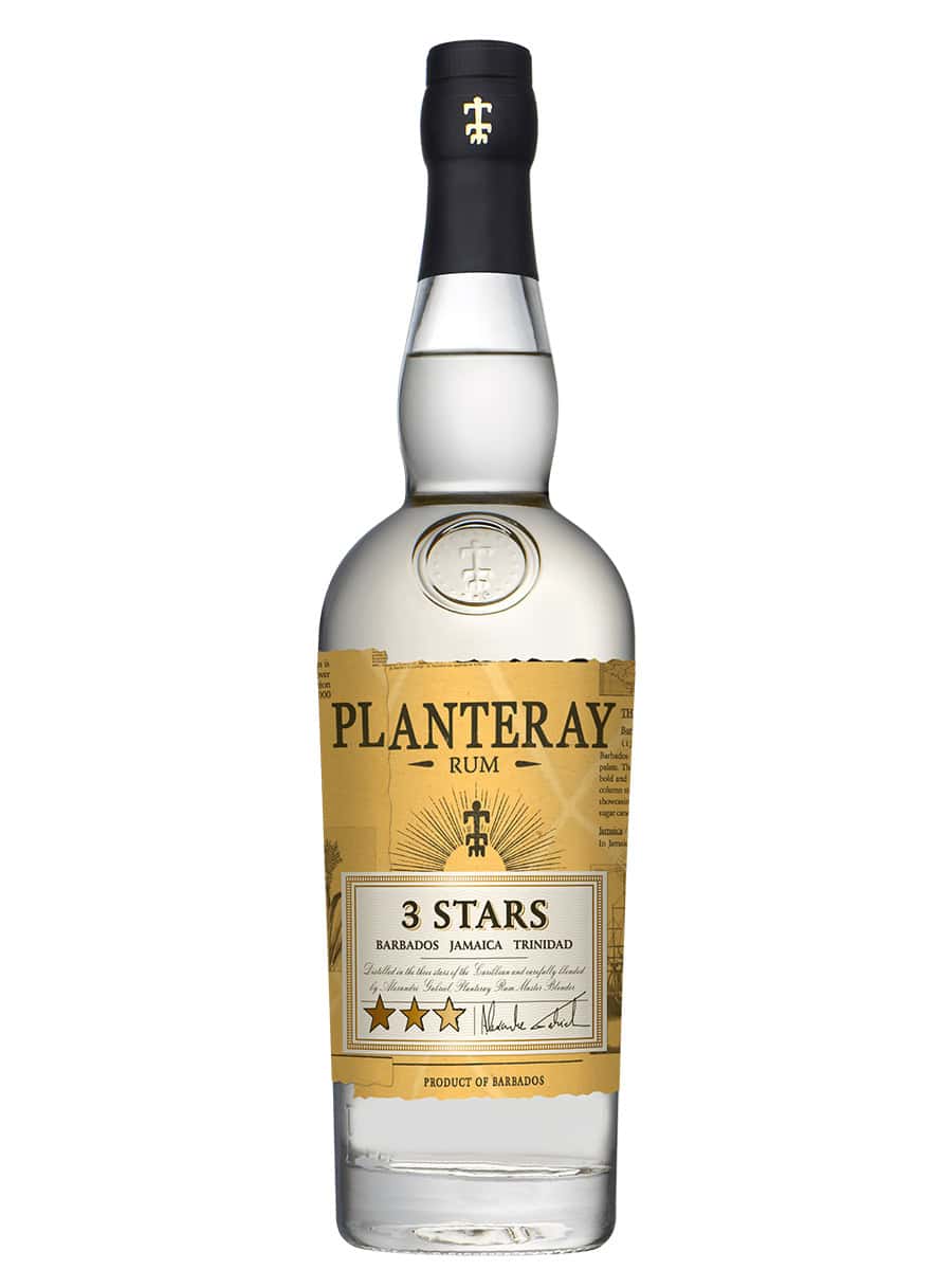 Planteray 3 Stars White Rum 70cl | House of Malt