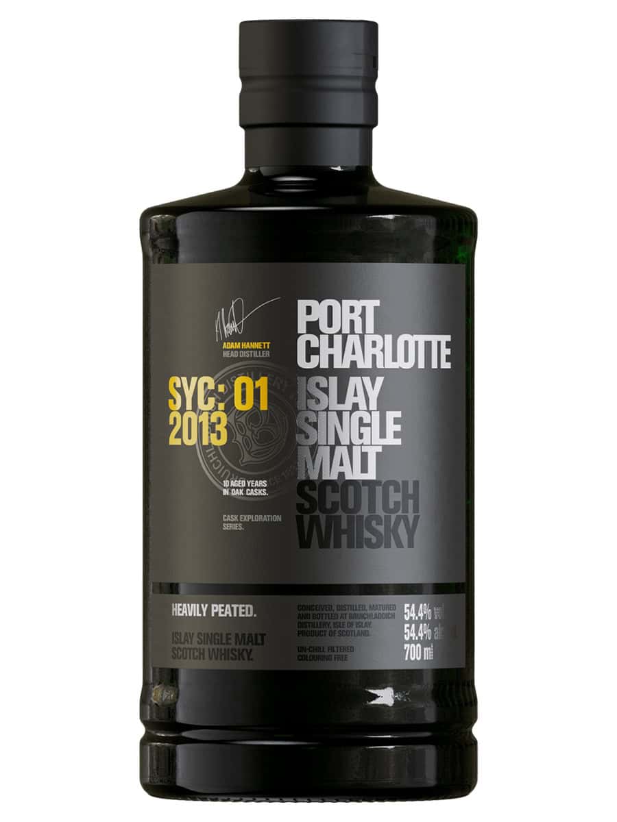Port Charlotte SYC:01 10 Year Old Islay Single Malt Scotch Whisky 70cl ...