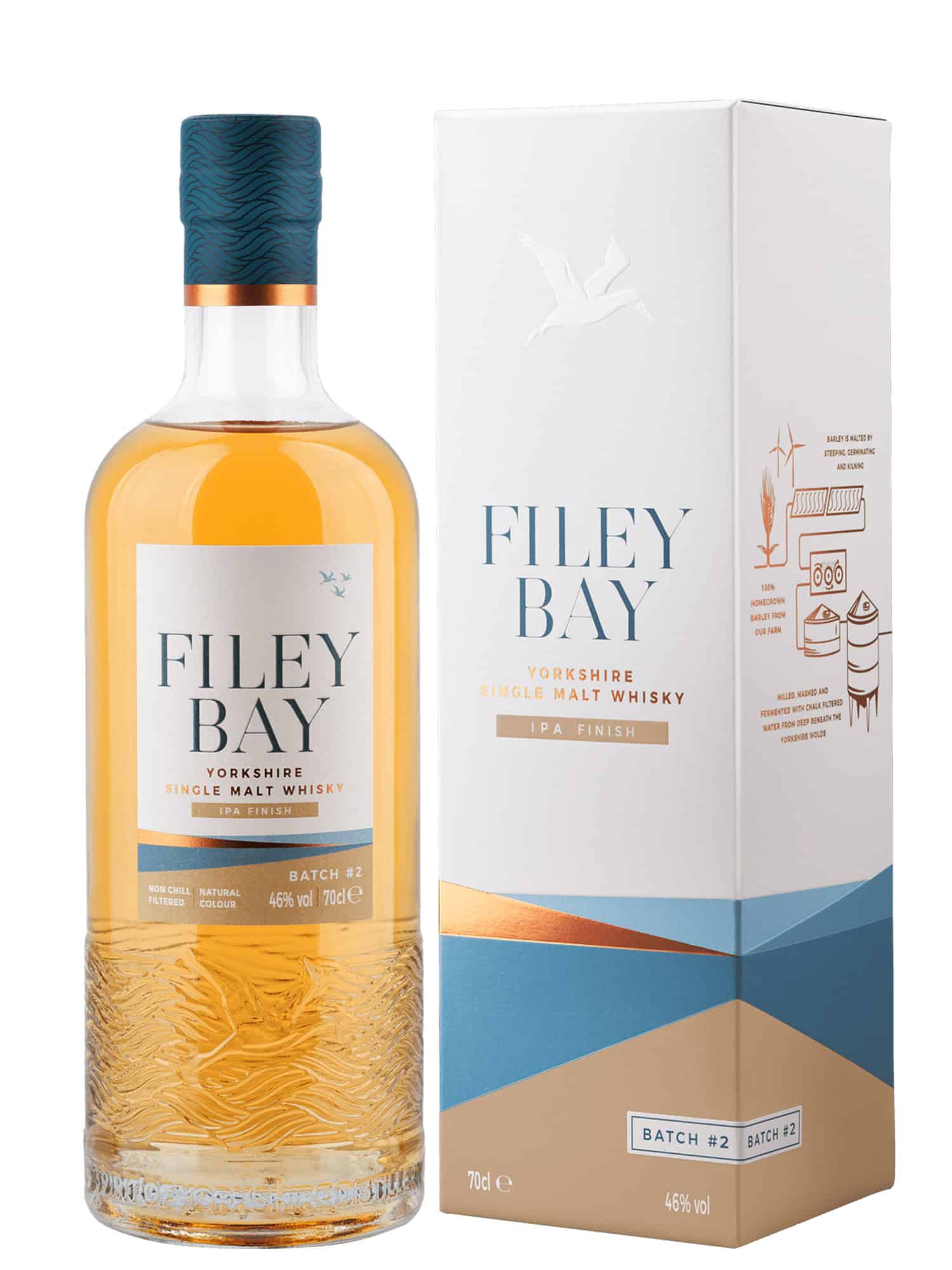 Filey Bay IPA Cask Finish Batch 2 English Single Malt Whisky 70cl ...