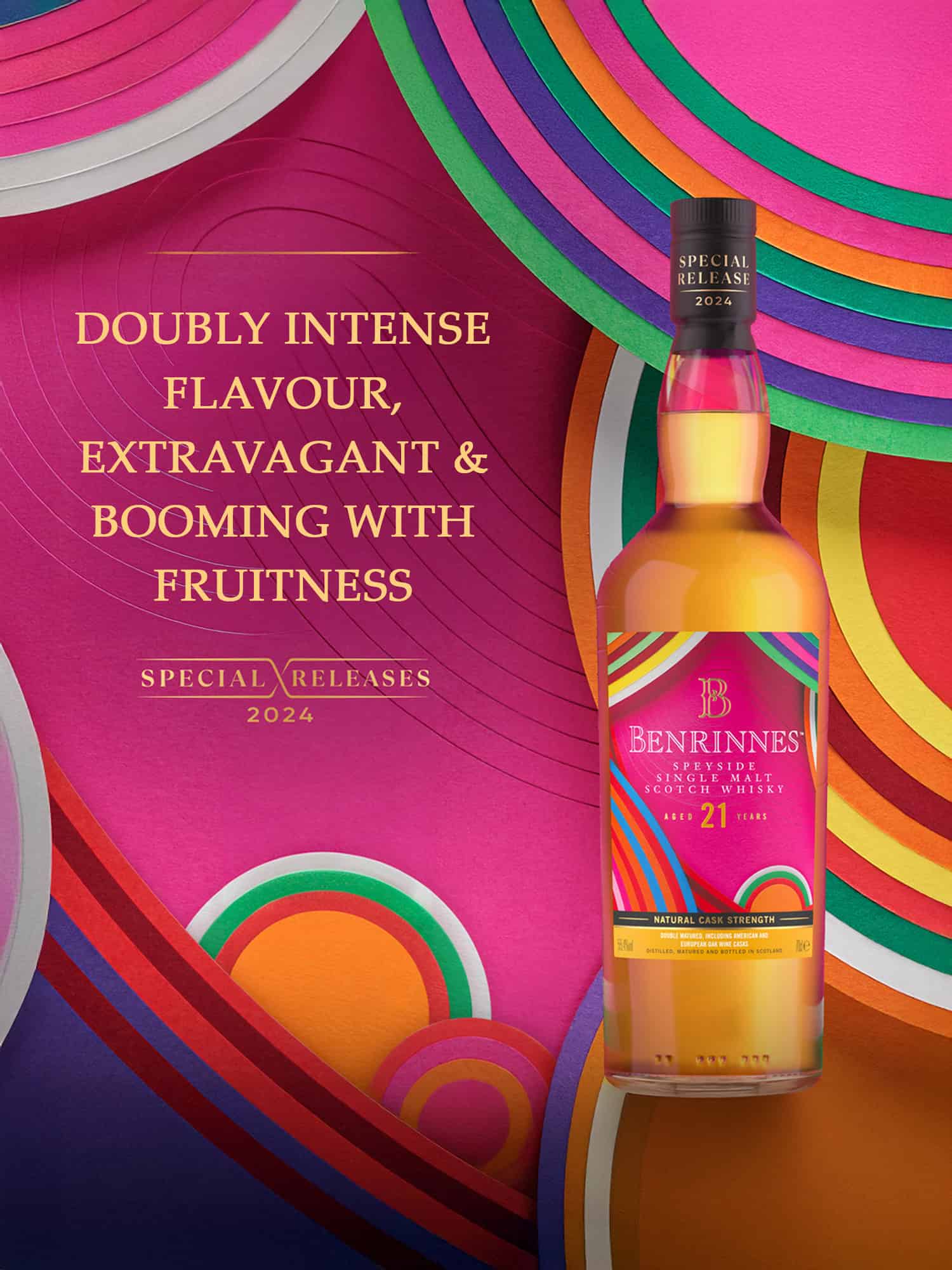 Benrinnes 21 Year Old Diageo Special Release 2024 Cask Strength ...